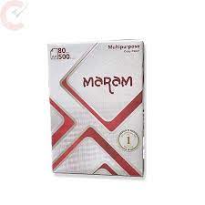 Maram Multipurpose A4 Paper 80gsm (Box of 5 reams) - Truebond UAE
